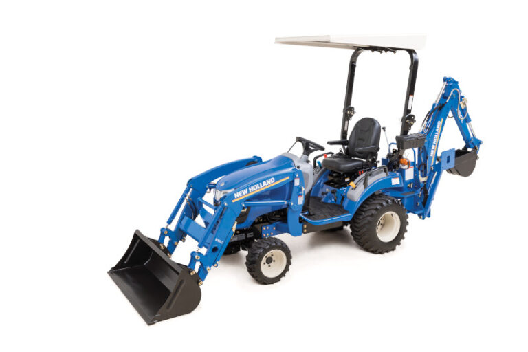 New Holland Workmaster 25S Sub-Compact Tractor with Loader and Backhoe ...