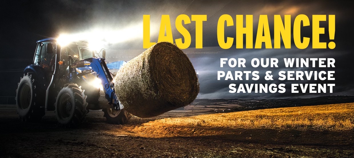 Winter Parts and Service Sales Event - BRIM Tractor