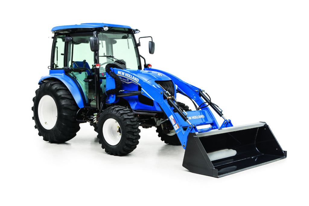 New Holland Boomer 50H CAB Compact Tractor w/ Loader and Backhoe - BRIM ...